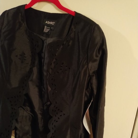 Ashro | Dresses | Ladies Black Jacket Dress | Poshmark